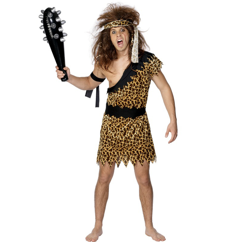 New Jungle Cavewoman Caveman Flintstones Prehistoric Fancy Dress